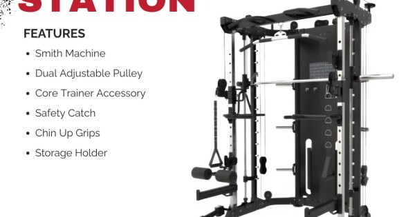 Aspire Strength MG202 Multi-functional Trainer (Black)